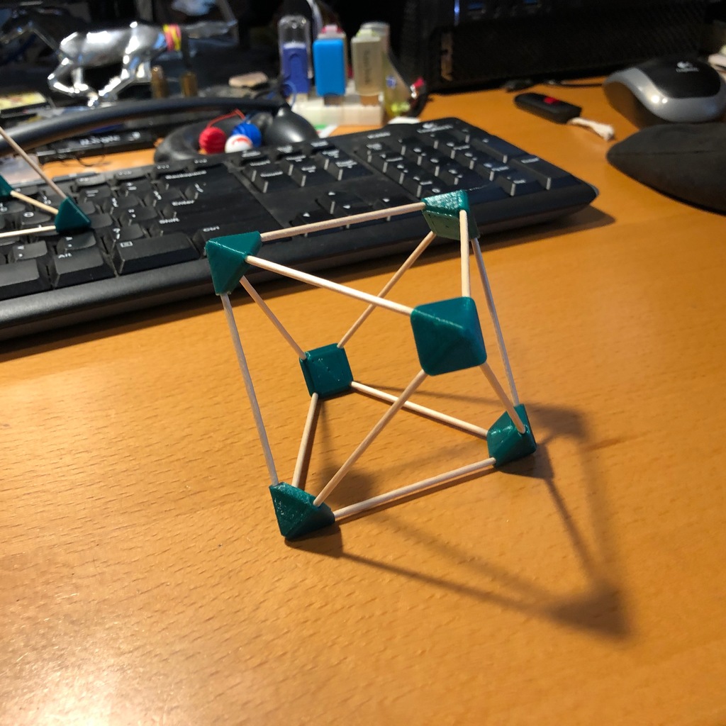 Polyhedron Connectors by jmckeand | Download free STL model ...