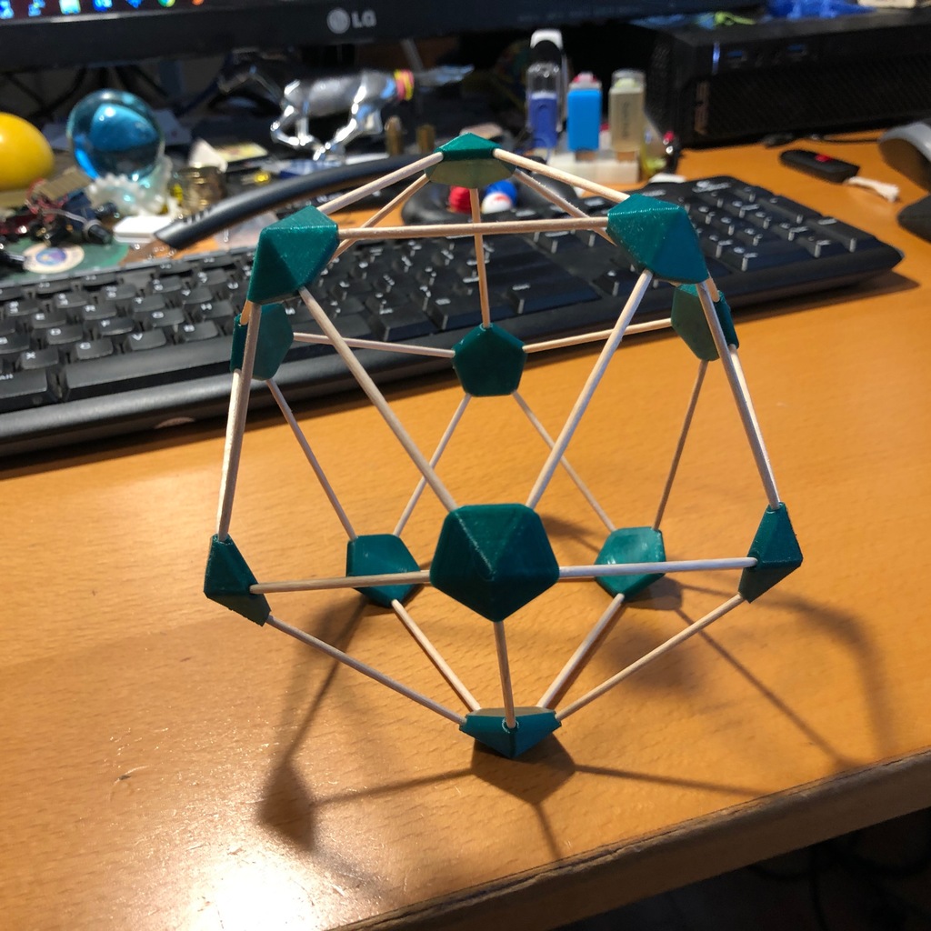 Polyhedron Connectors by jmckeand | Download free STL model ...