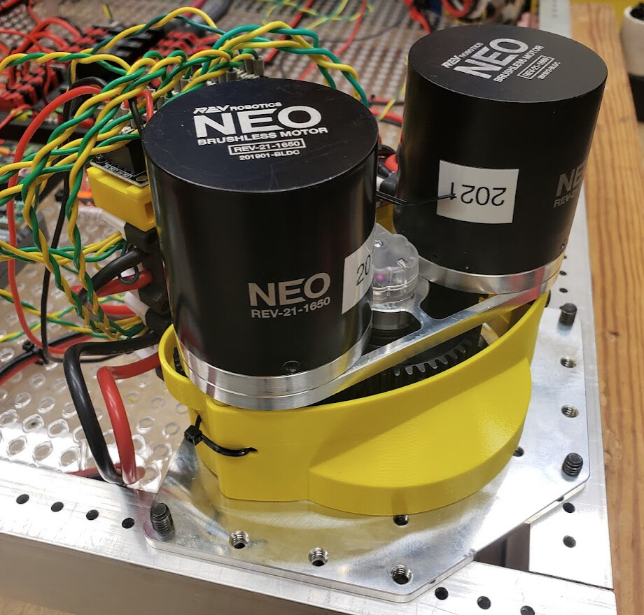 Clamshell shield and Spark MAX holder for SDS MK4 swerve module by ...