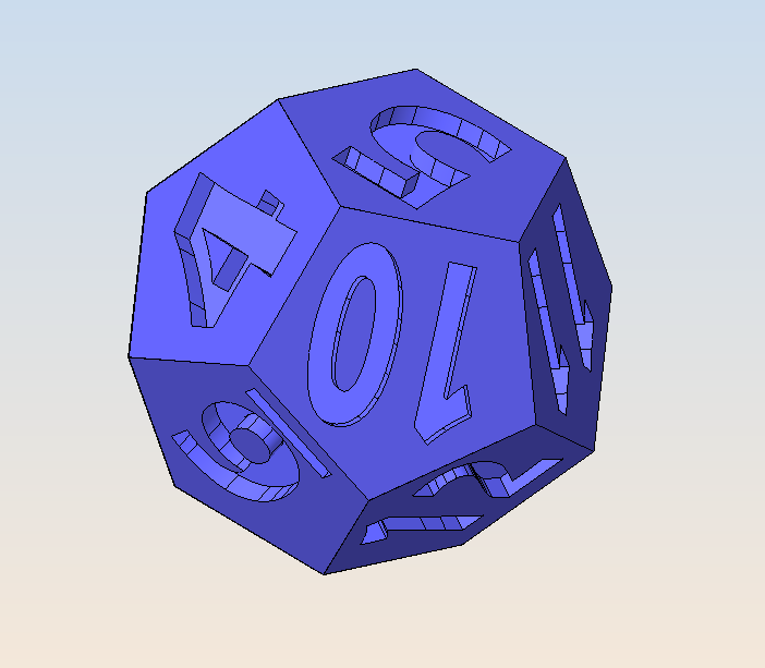 pentagon dice by Roiku | Download free STL model | Printables.com