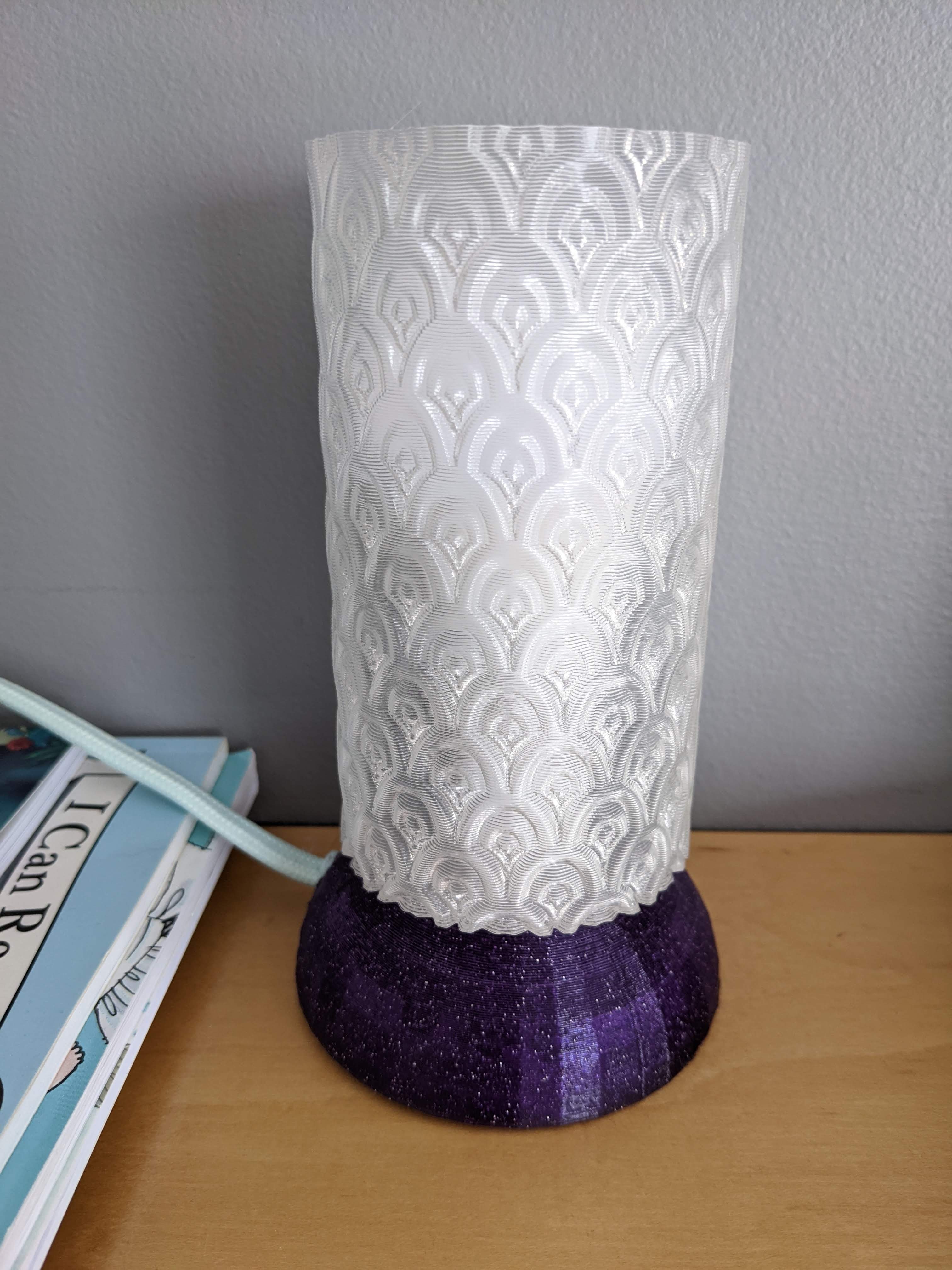 Lamp diffuser and base by SirTanly | Download free STL model ...