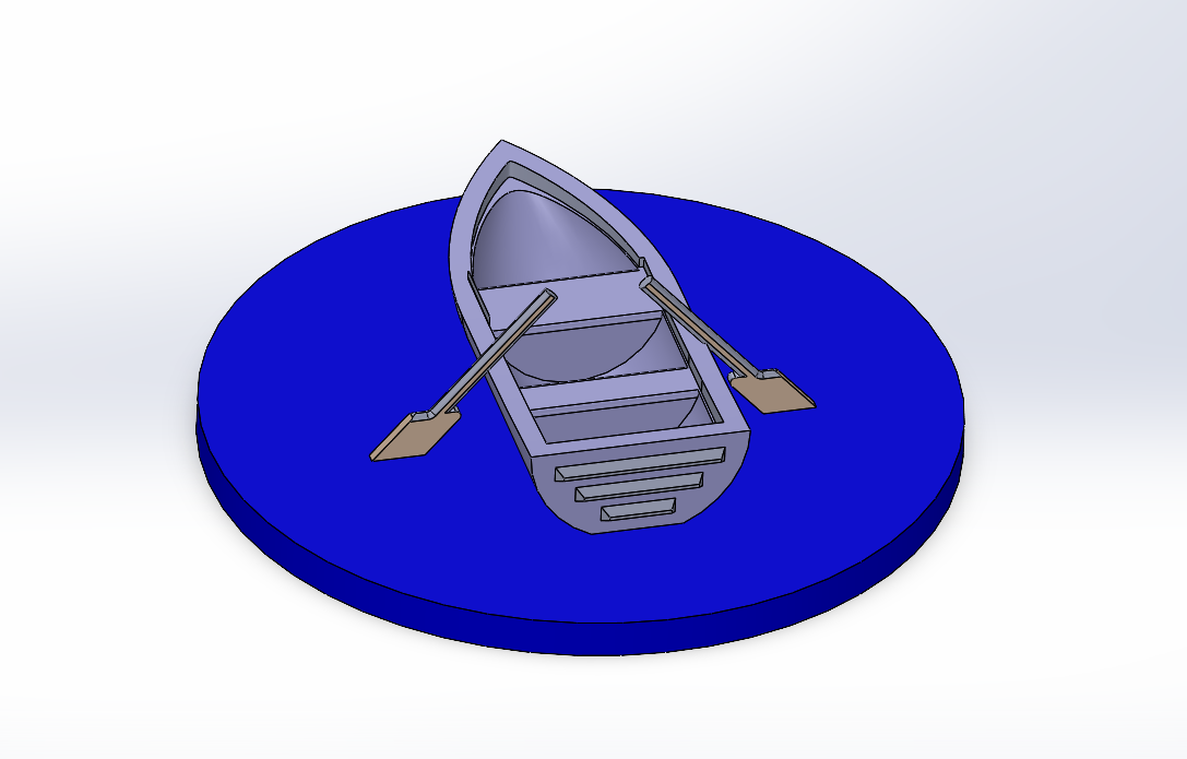 Jon Boat Game Token by ere830 | Download free STL model | Printables.com