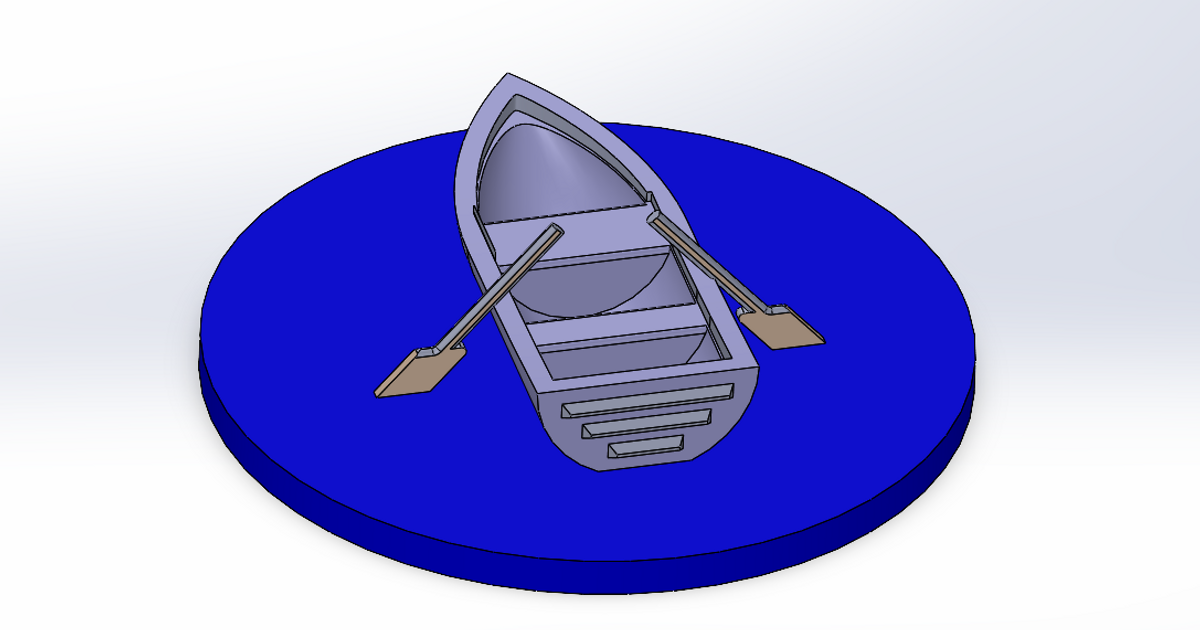 Jon Boat Game Token by ere830 | Download free STL model | Printables.com