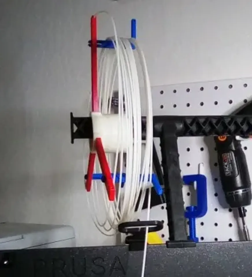 Expandable Adjustable Filament Spool by SteveS42 | Download free STL ...