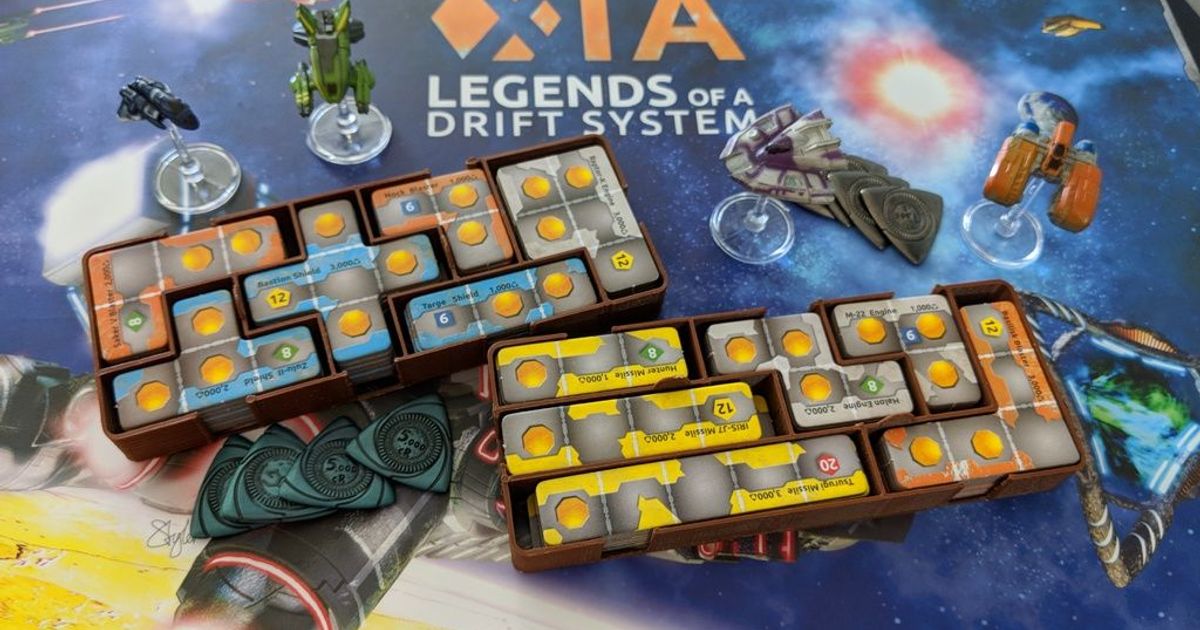 Xia Outfits Tokens Modular Grid by Enigma644 | Download free STL model ...