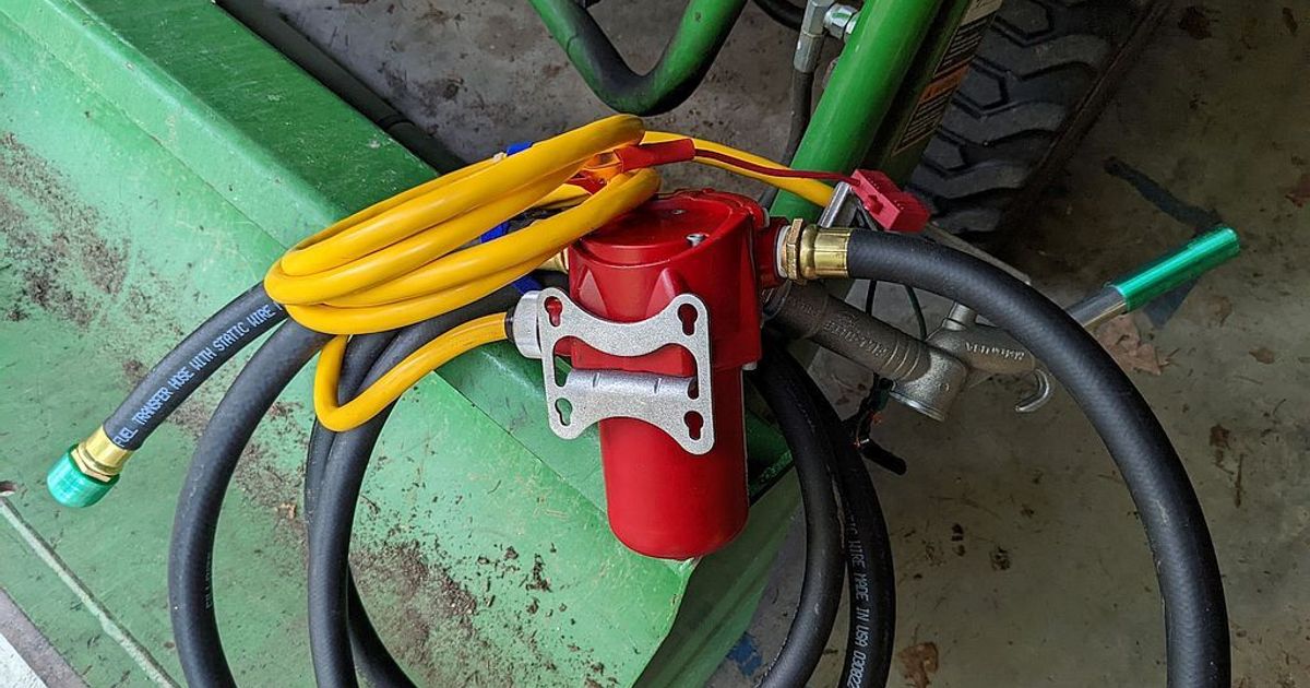 Caps for Fill-Rite RD812NH fuel transfer pump by Nikdfish | Download ...