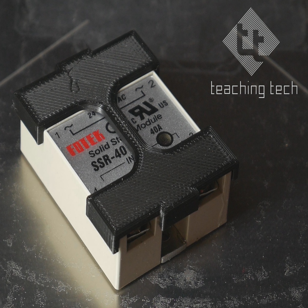 Solid State Relay Cover by TeachingTech | Download free STL model ...