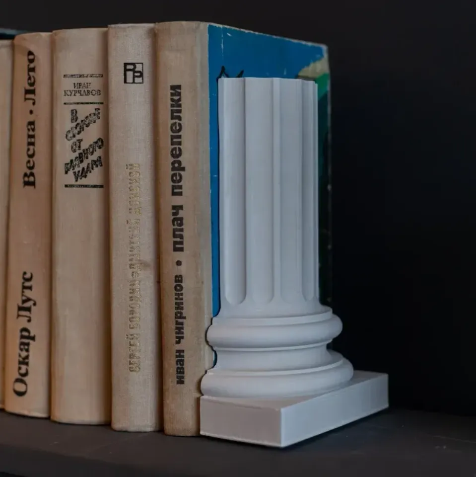 Greek Pillar Bookend by bobmakes | Download free STL model | Printables.com