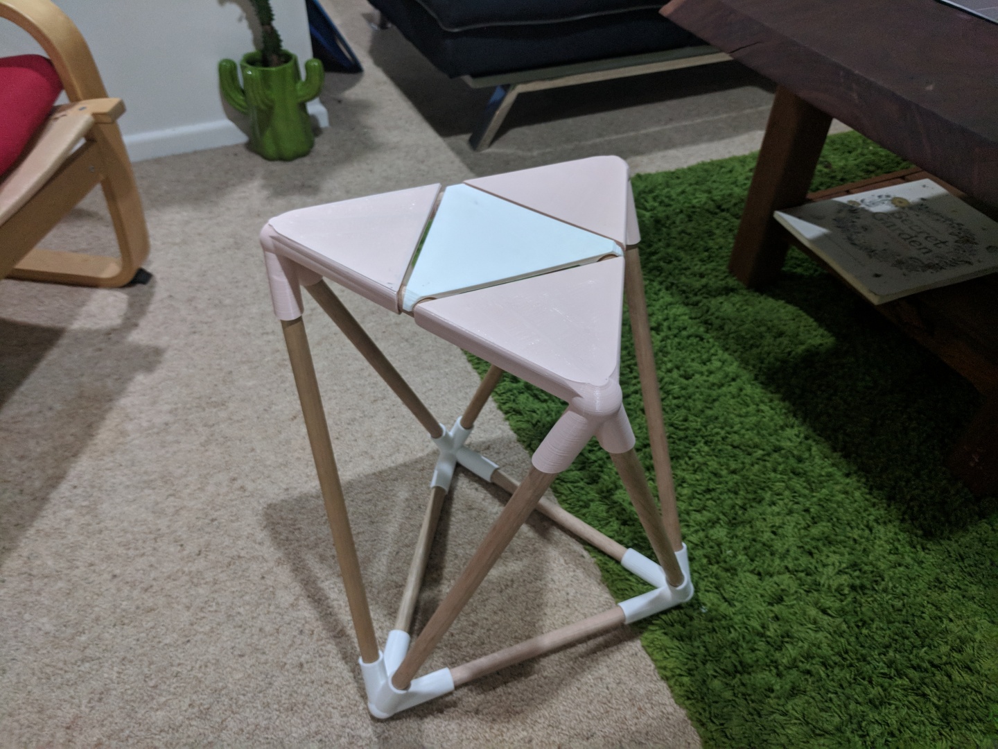 Geometric Lifesize Stool by sjpiper145 | Download free STL model ...