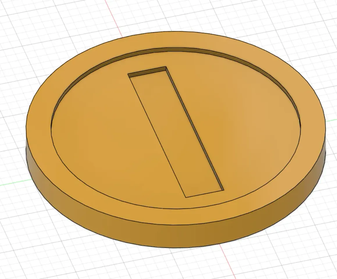 Mario Coin by Sir.Grillington | Download free STL model | Printables.com