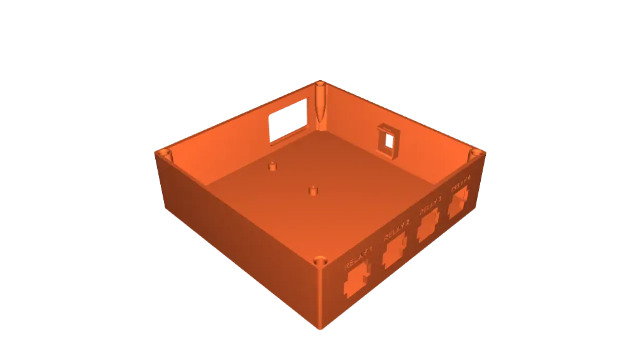 Relay Box with Keystone by tehgreedo | Download free STL model ...