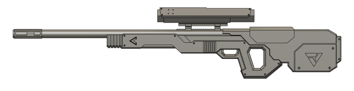 Cyberpunk Themed Sniper by ThatDutchCosplayer | Download free STL model ...