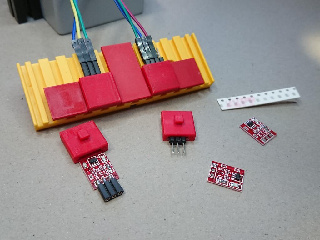 Touch sensor TTP223 for fischertechnik by juh | Download free STL model ...