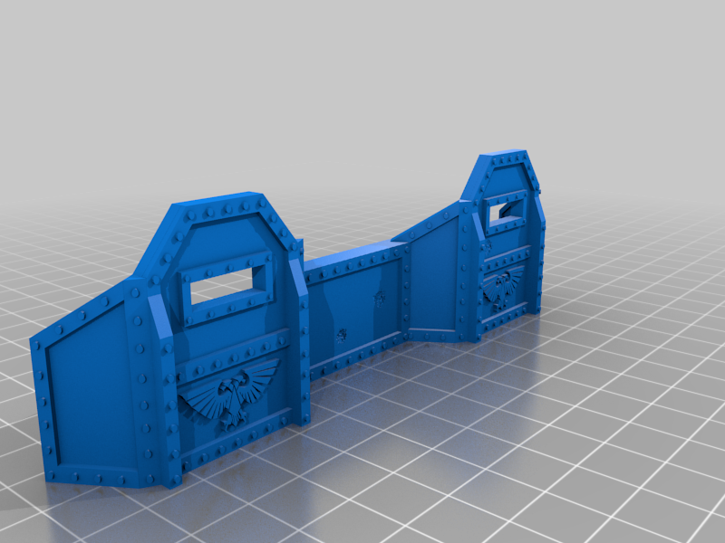 40K Aegis Defense Line by Velcro74 | Download free STL model ...