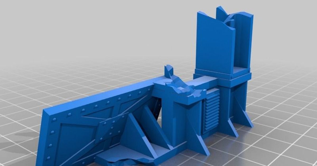 Kill Team Small Ruins by Velcro74 | Download free STL model ...