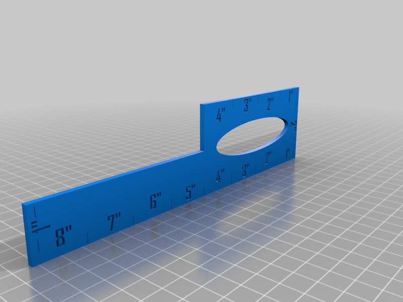 Gaming Ruler by Velcro74 | Download free STL model | Printables.com