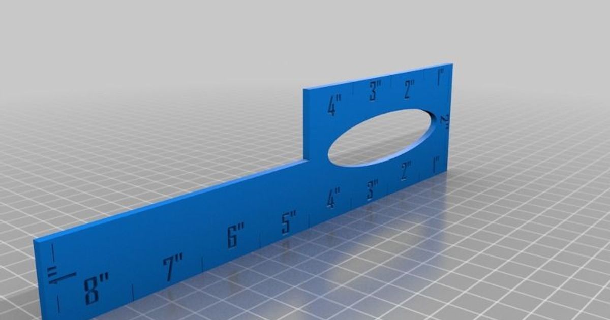 Gaming Ruler by Velcro74 | Download free STL model | Printables.com