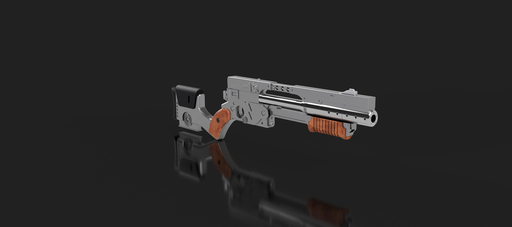 Star Wars DC-68 Scatter Blaster by Alter Ego Armory | Download free STL ...