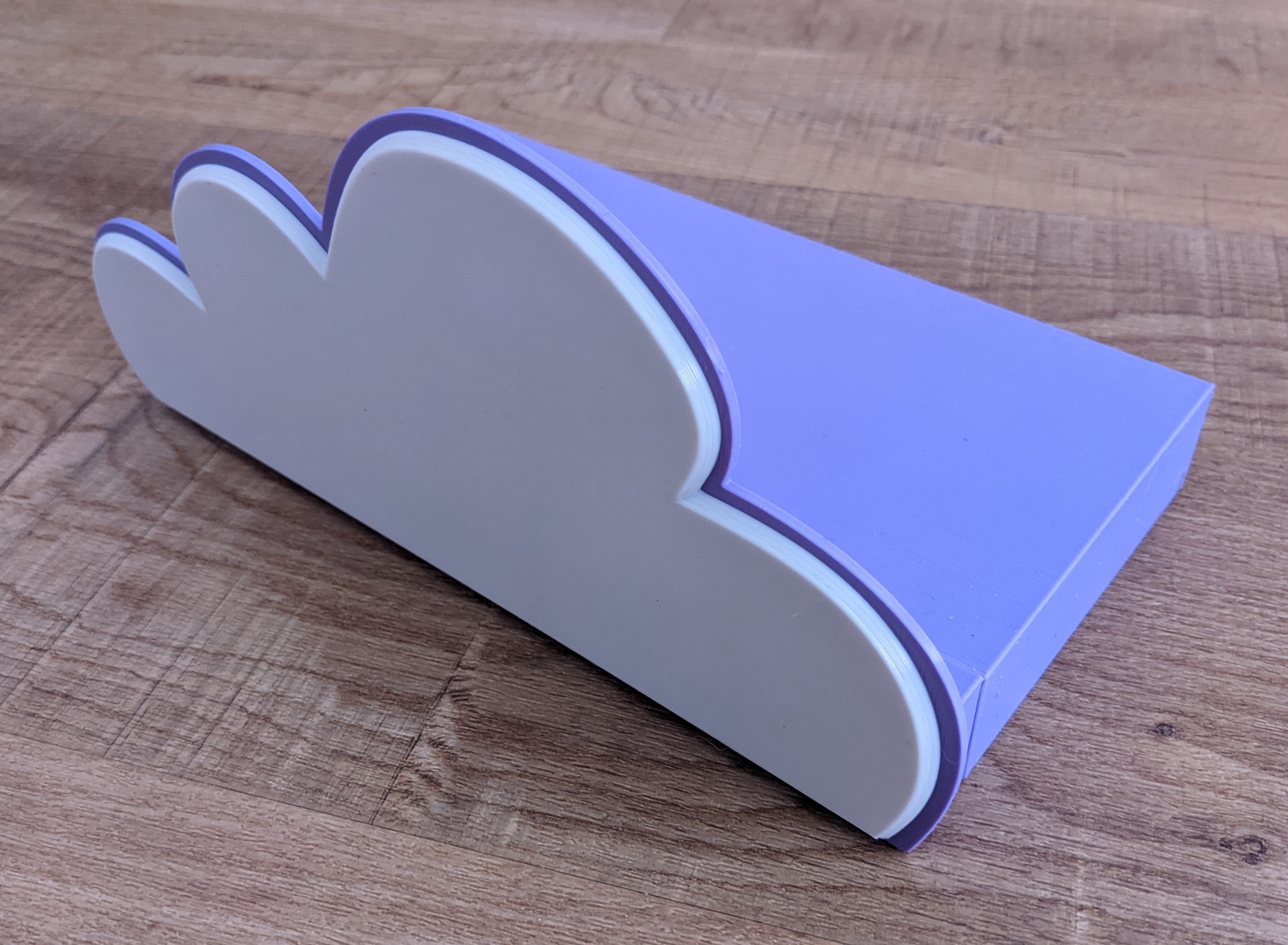 Cloud Storage - Floating Shelf Design by kwerkshop | Download free STL ...