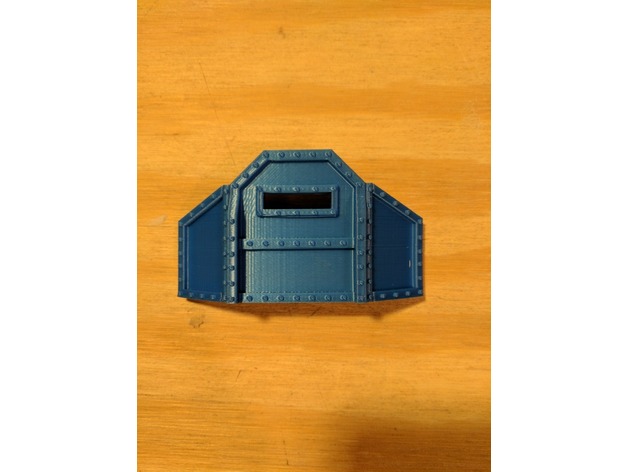 Single Warhammer 40K Defence Wall by Alter Ego Armory | Download free ...