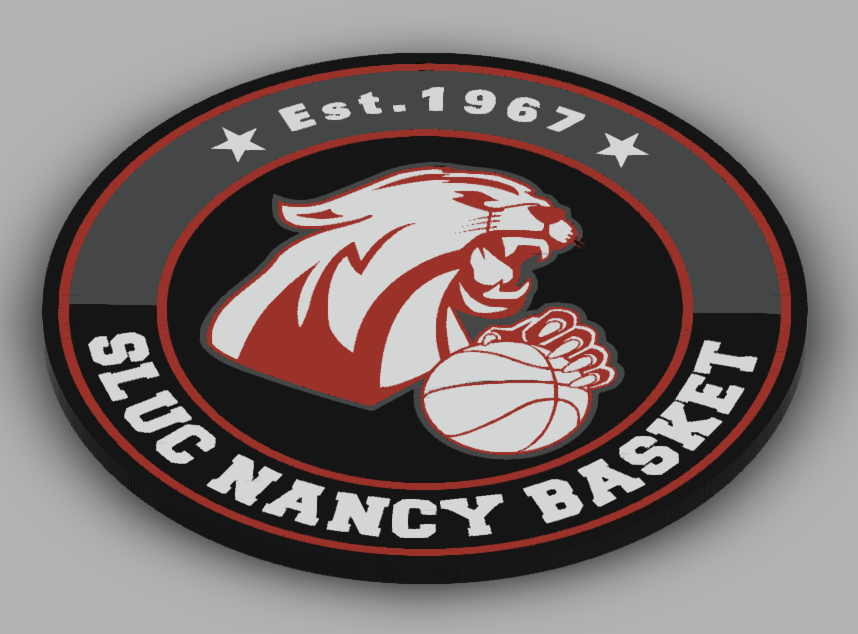 SLUC Nancy Basket Logo / keychain by Youpak | Download free STL model ...