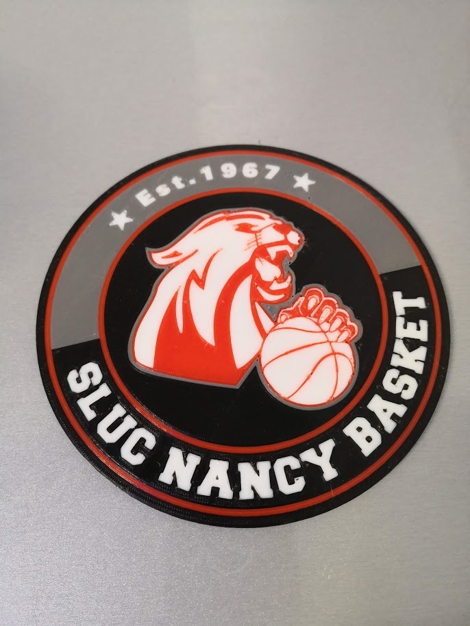 SLUC Nancy Basket Logo / keychain by Youpak | Download free STL model ...