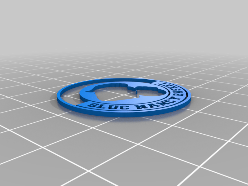 SLUC Nancy Basket Logo / keychain by Youpak | Download free STL model ...