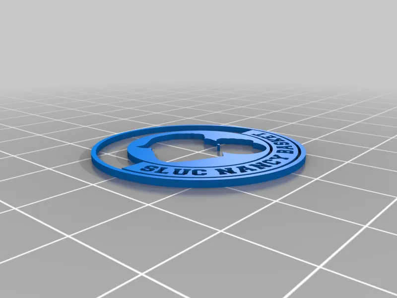SLUC Nancy Basket Logo / keychain by Youpak | Download free STL model ...