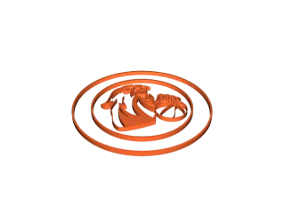 SLUC Nancy Basket Logo / keychain by Youpak | Download free STL model ...