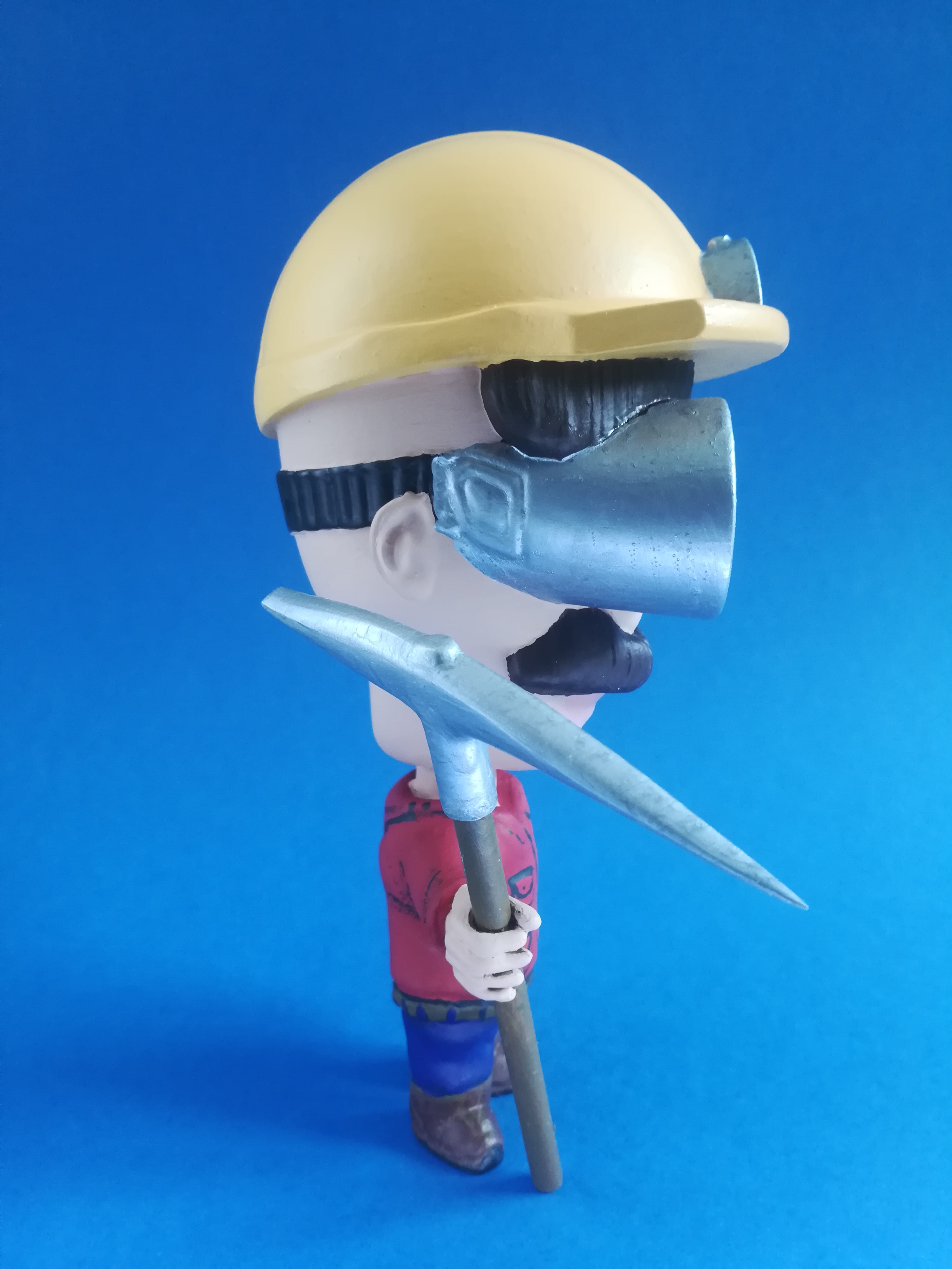 Miner construction worker cartoon figure by Third Dimension | Download ...