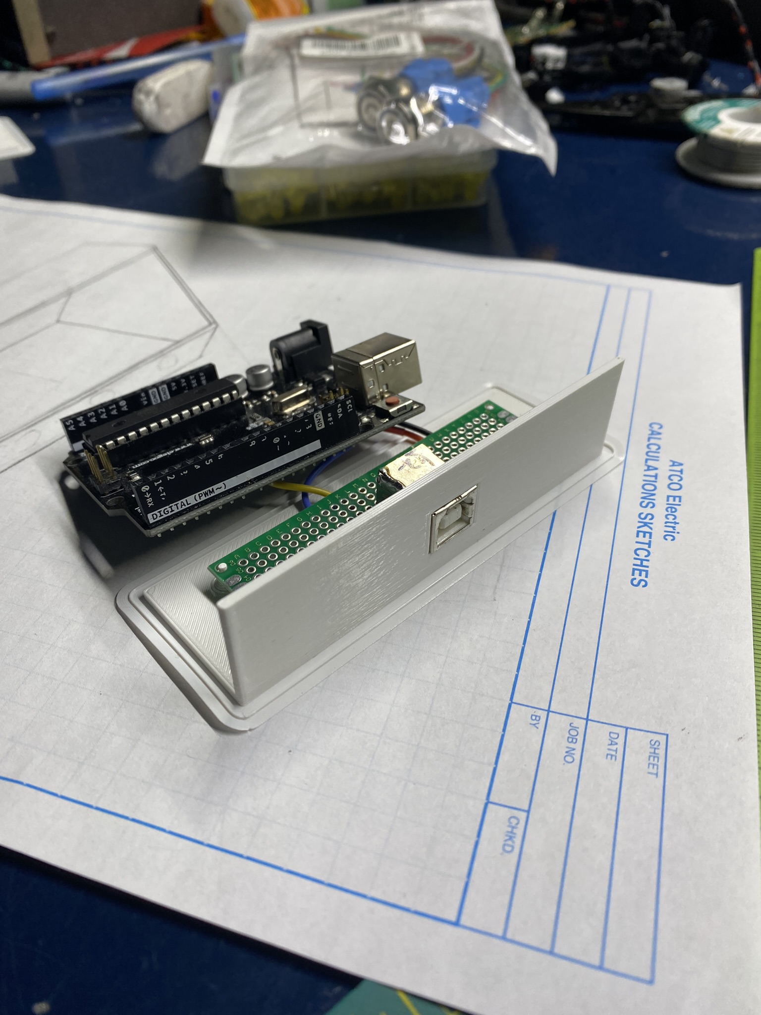 Arduino Stream Deck By Tyson Malo Download Free Stl Model
