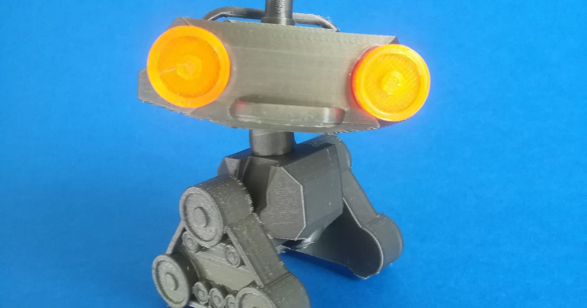 simple robot poseable by Third Dimension | Download free STL model ...