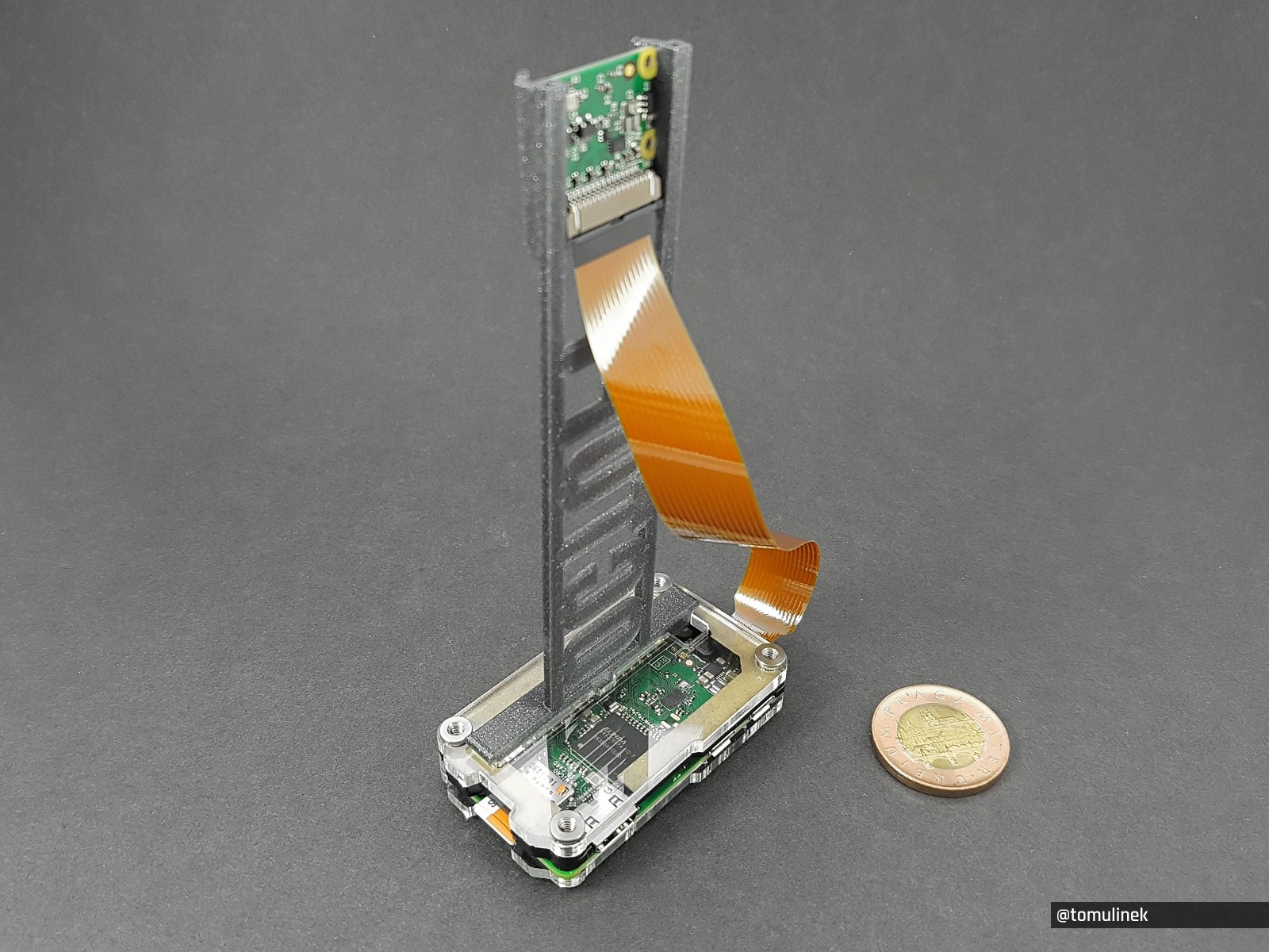 Tom's Raspberry Pi Zero Camera Mount for Zebra Case V1 by Tom Vít ...