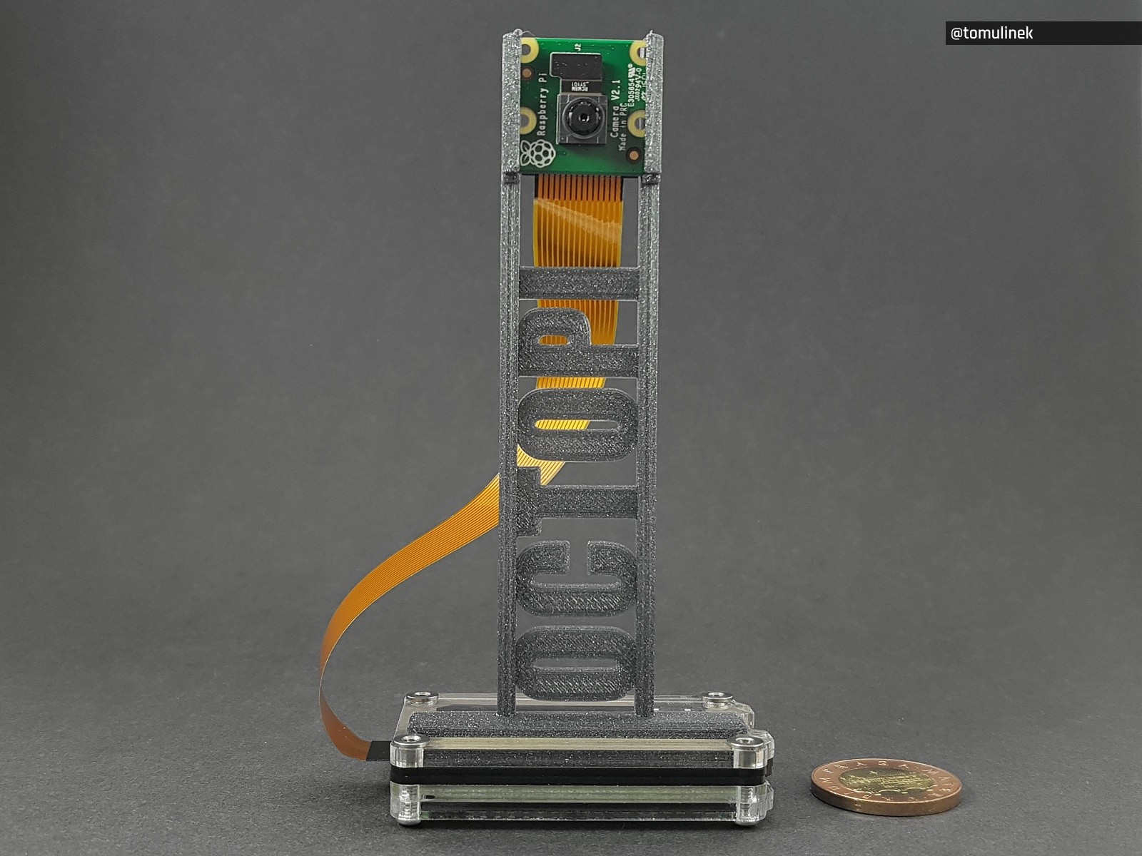 Tom's Raspberry Pi Zero Camera Mount for Zebra Case V1 by Tom Vít ...