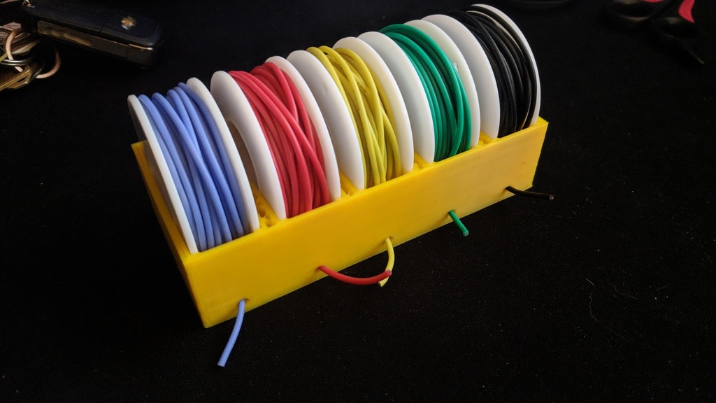 Wire Spool Holder by ThrasherHT | Download free STL model | Printables.com