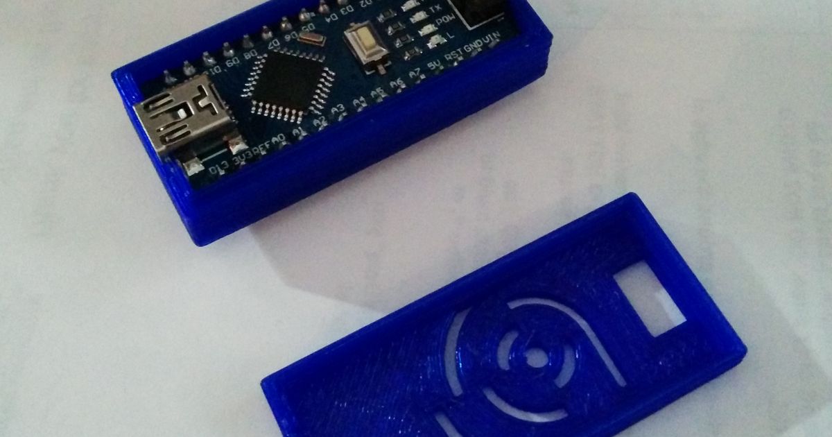 Arduino Nano V3 case by Spradlinb | Download free STL model | Printables.com