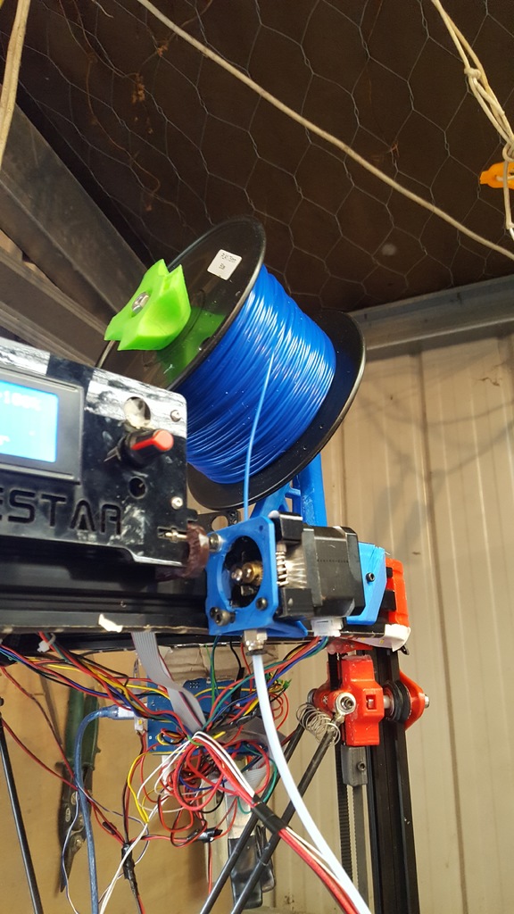 D810 2040 extruder and spool mount by frankv | Download free STL model ...