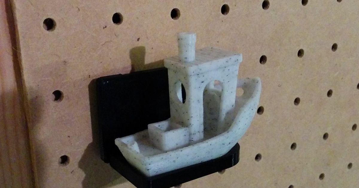 3DBenchy pegboard display by Spradlinb | Download free STL model ...