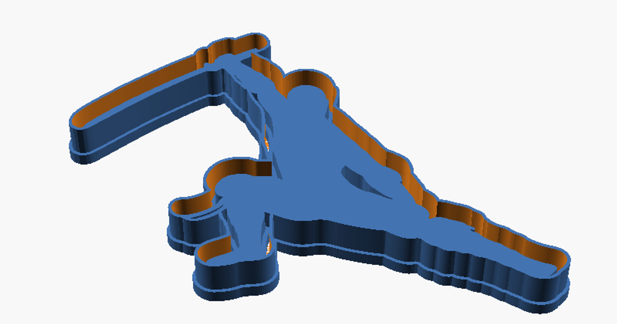 Ninja Warrior Cookie Cutter by Eric | Download free STL model ...