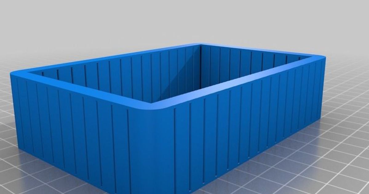 Corrugated Box 120x80x30 by dTomYY | Download free STL model ...