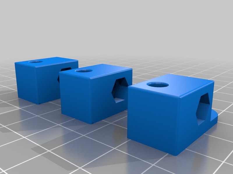 Mini Kossel spool mount for 1515 aluminum extrusion. by dTomYY ...