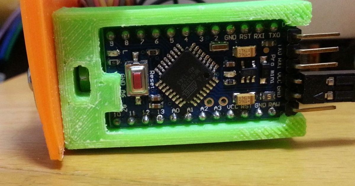 Arduino Pro Mini Holder by dTomYY | Download free STL model ...