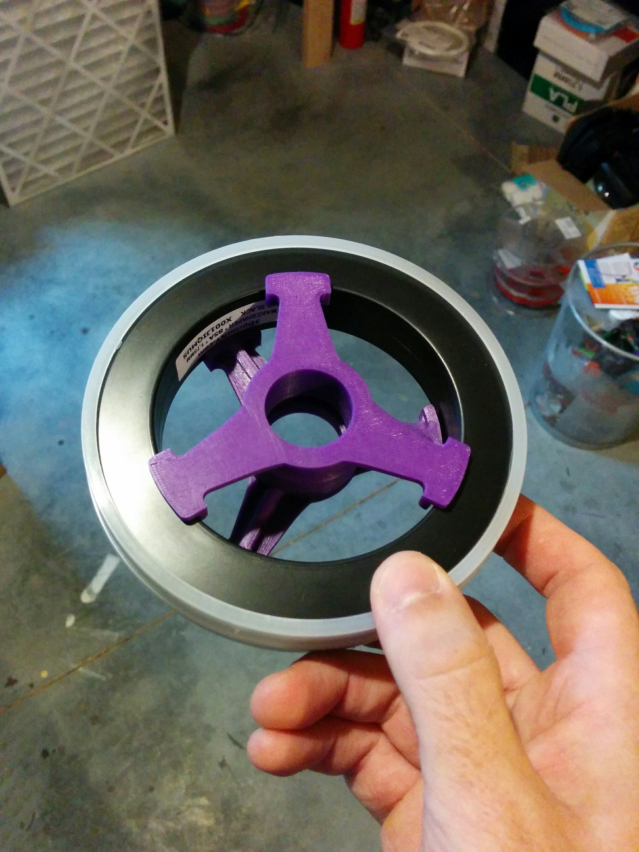 Flexible Filament Sample Spool Adapter remix by Spradlinb | Download ...