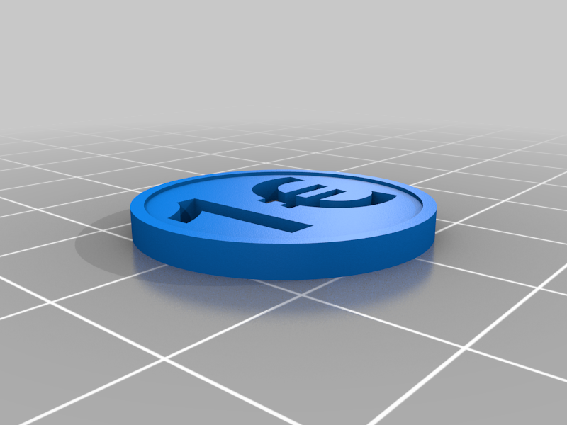 Token for shoping cart by BukvaZ | Download free STL model | Printables.com