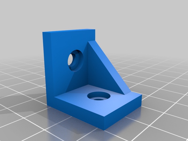 Corner Brackets For System20 2020 / 2040 Extrusion par mce076 ...