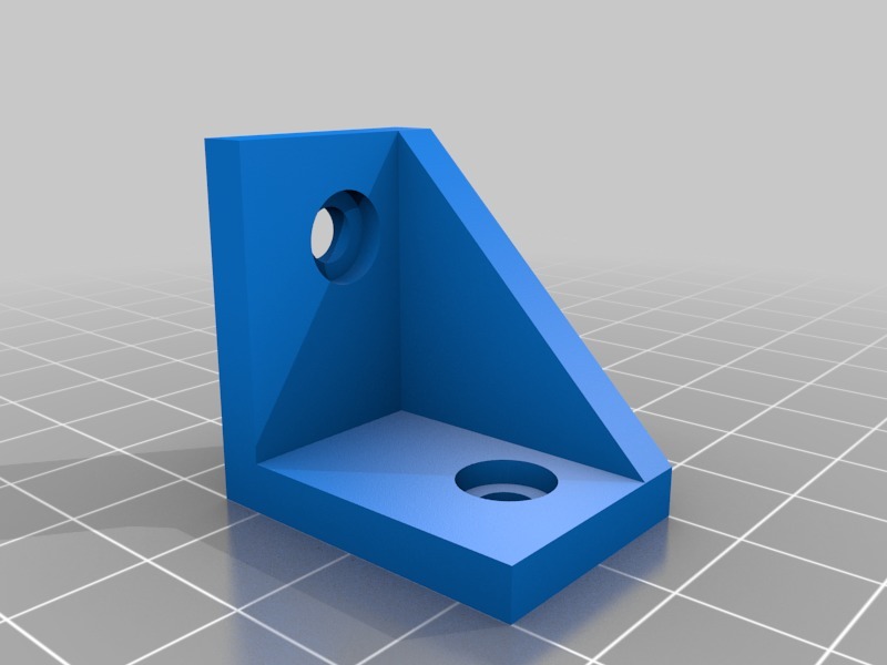 Corner Brackets For System20 2020 / 2040 Extrusion par mce076 ...