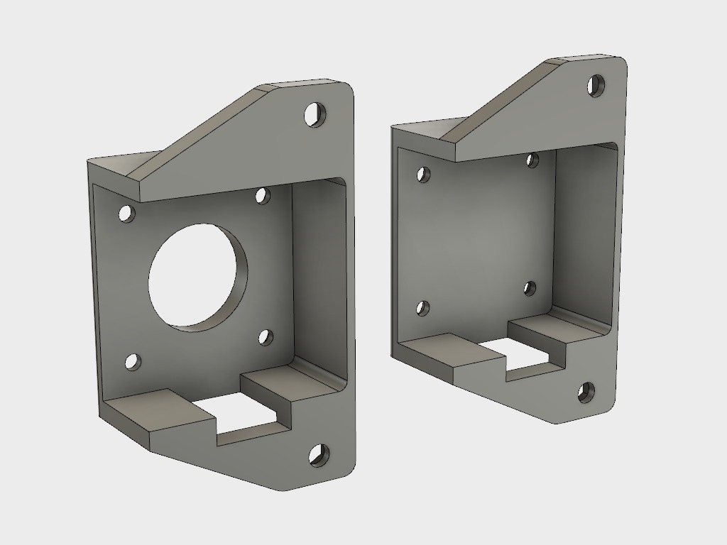 X Axis Dual Damper Mount for CR-10/CR-10S by mce076 | Download free STL ...