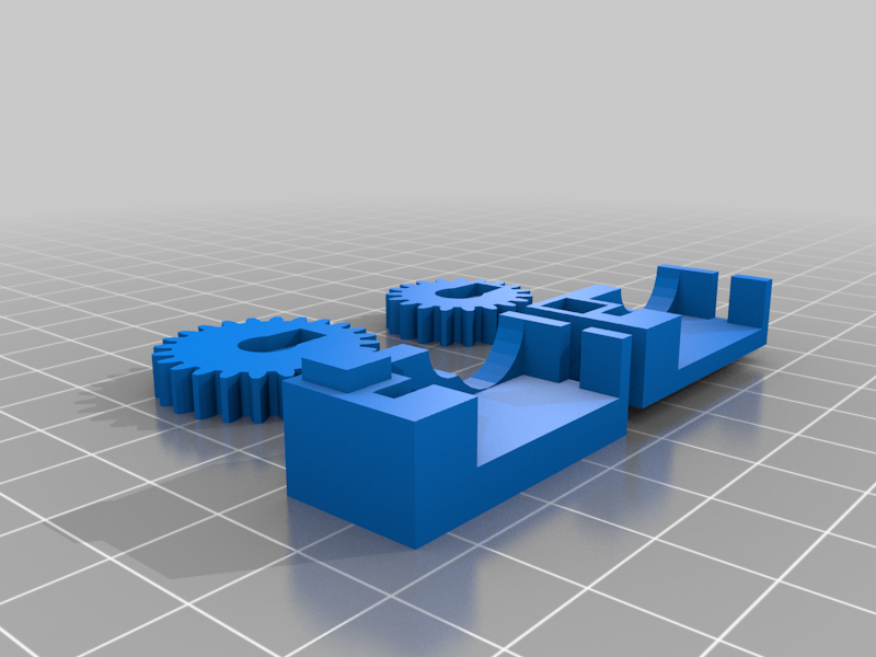 LEGO compatible mount for micro servo by rasniel | Download free STL ...