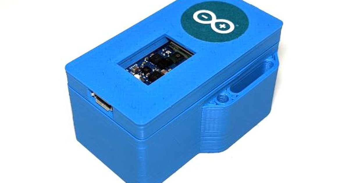 Arduino Nano 9V Case by dont_ask_why | Download free STL model ...
