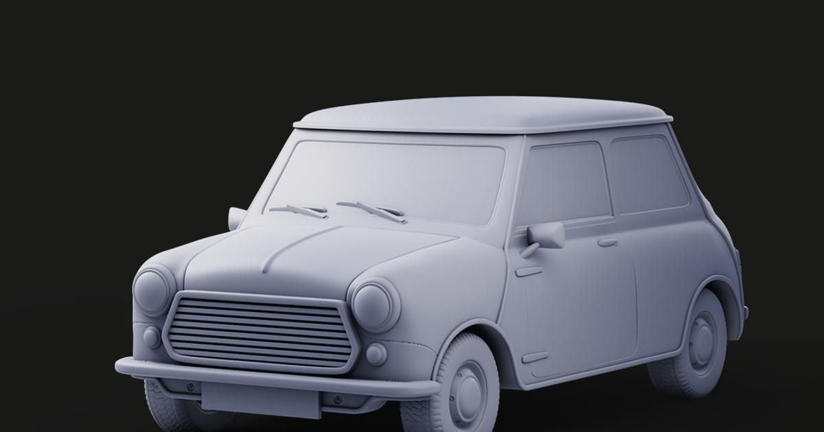 Mini car by Patrickart.hk | Download free STL model | Printables.com